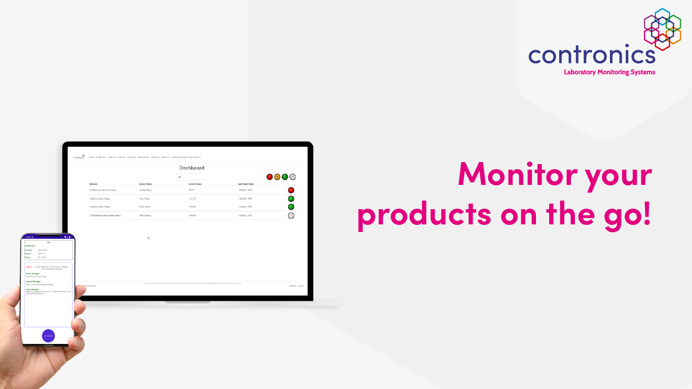 Temperature Monitoring — On the go!
