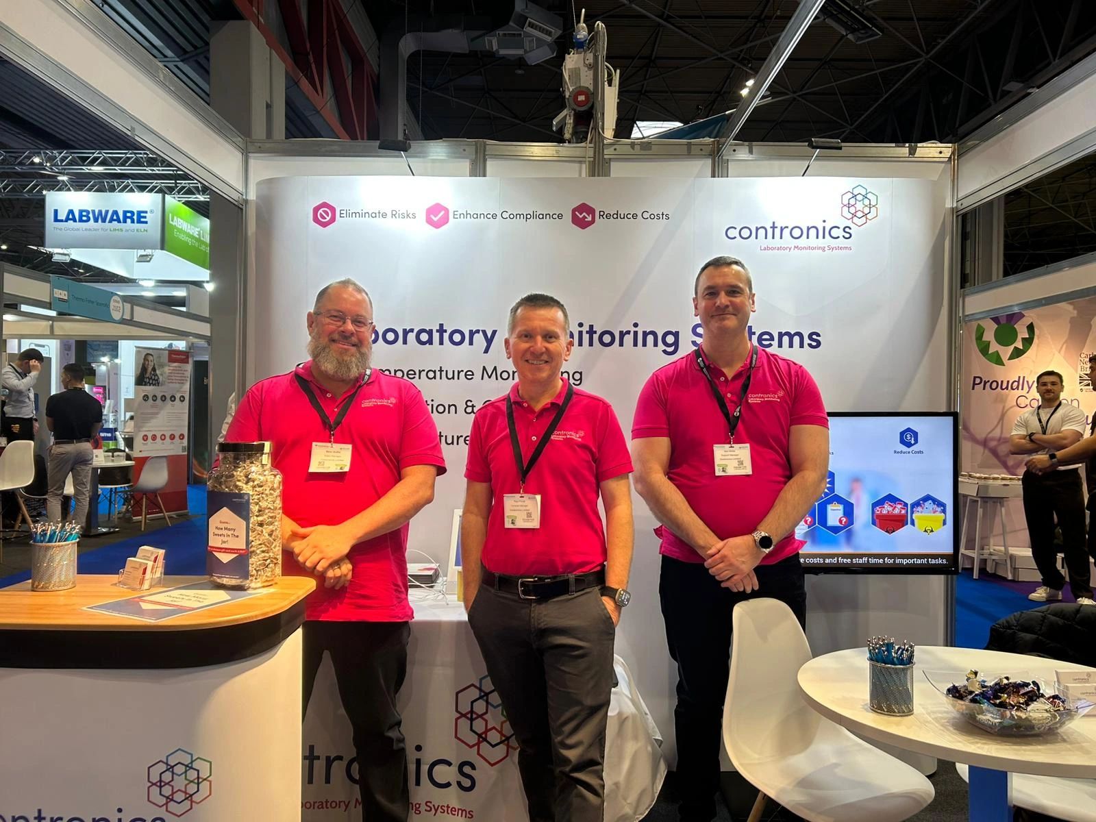 Contronics Exhibit at Lab Innovations for the first time!